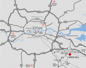 How to find us – Kings Hill